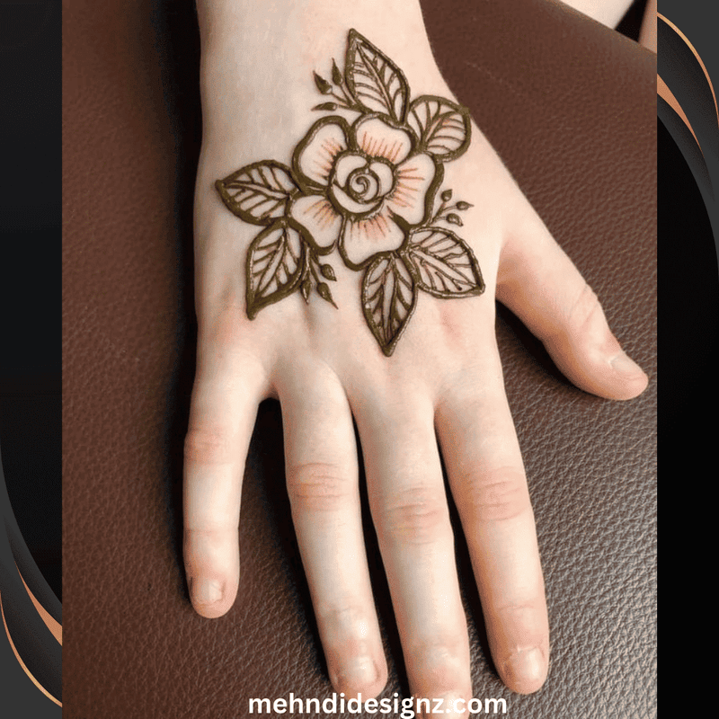 Simple Mehndi Designs for Kids - Mehndi Designz