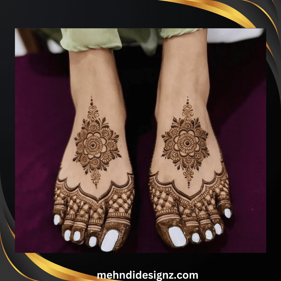 Stylish Leg Mehndi Designs for Brides & Festive Looks - Mehndi Designz