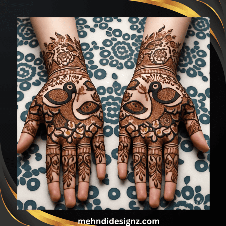 Royal Peacock Mehndi Designs trends - Mehndi Designz