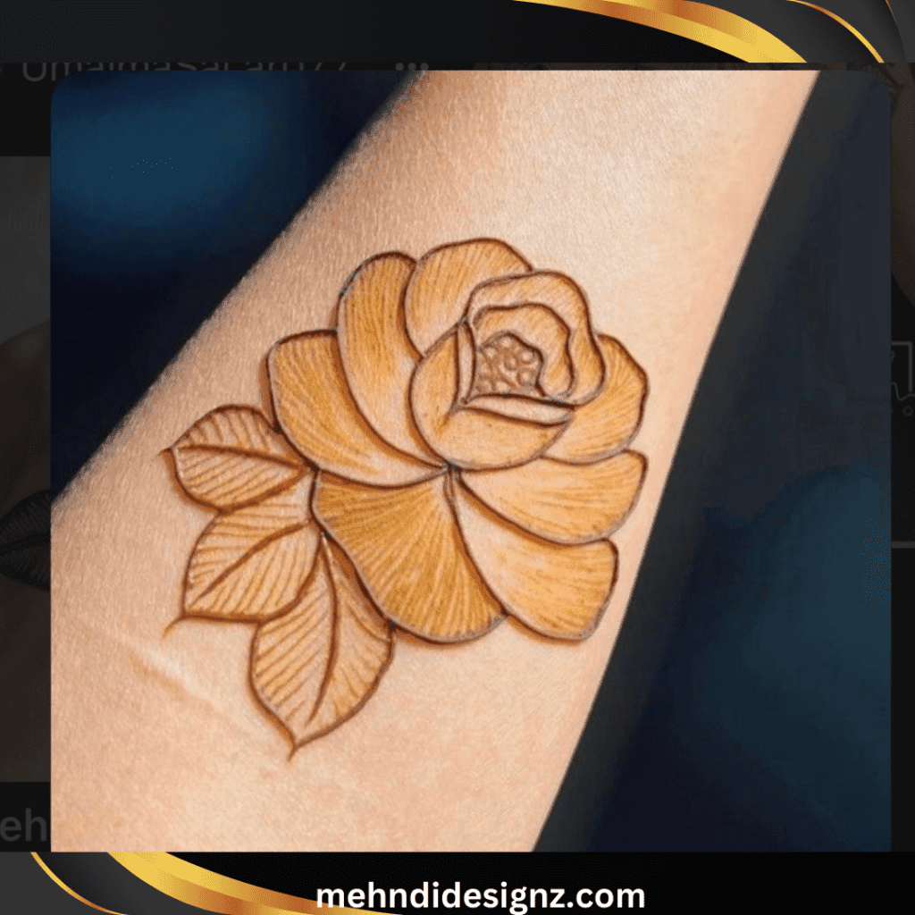 Rose Mehndi Designs: A Blossoming Trend in Body Art - Mehndi Designz
