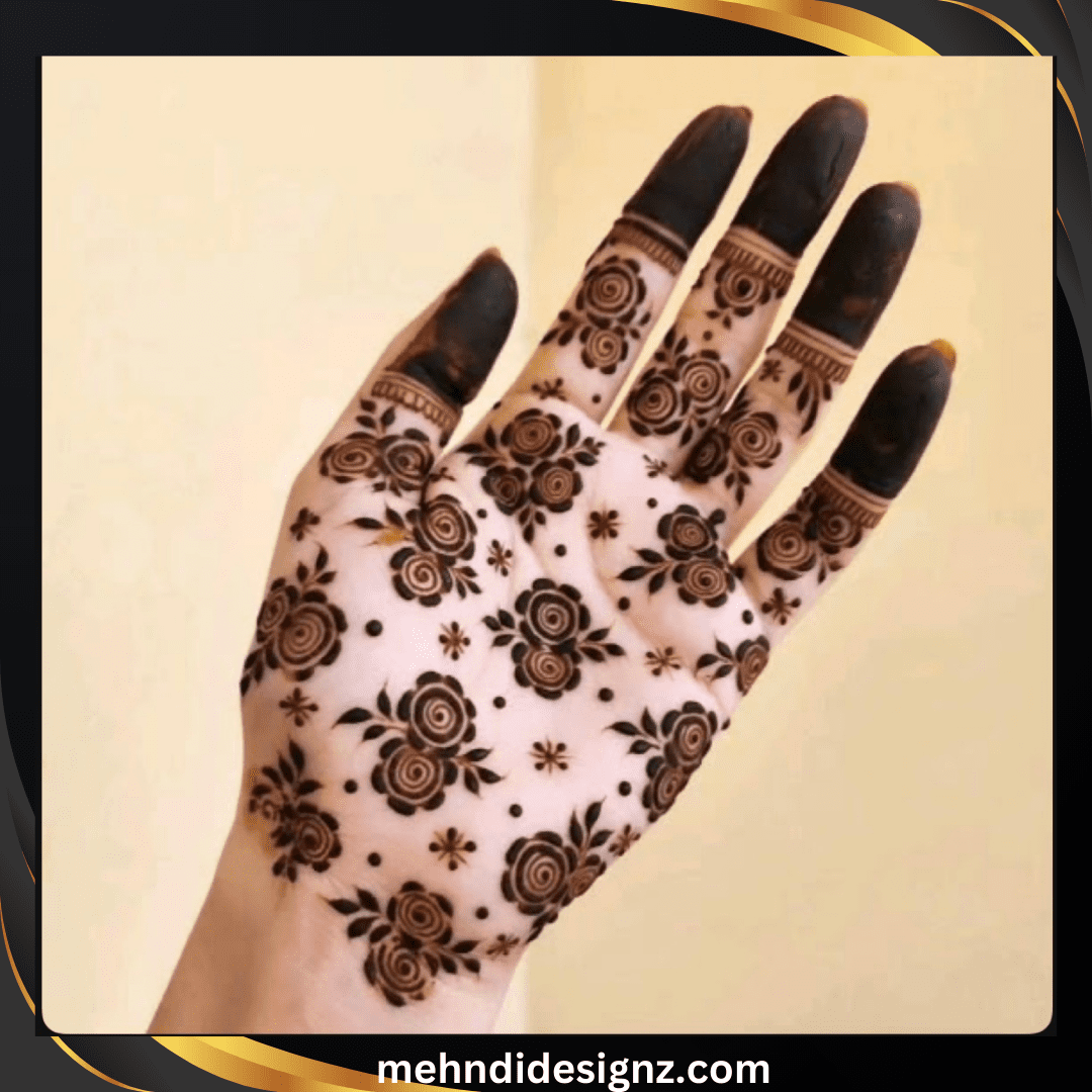 Rose Mehndi Designs: A Blossoming Trend in Body Art - Mehndi Designz