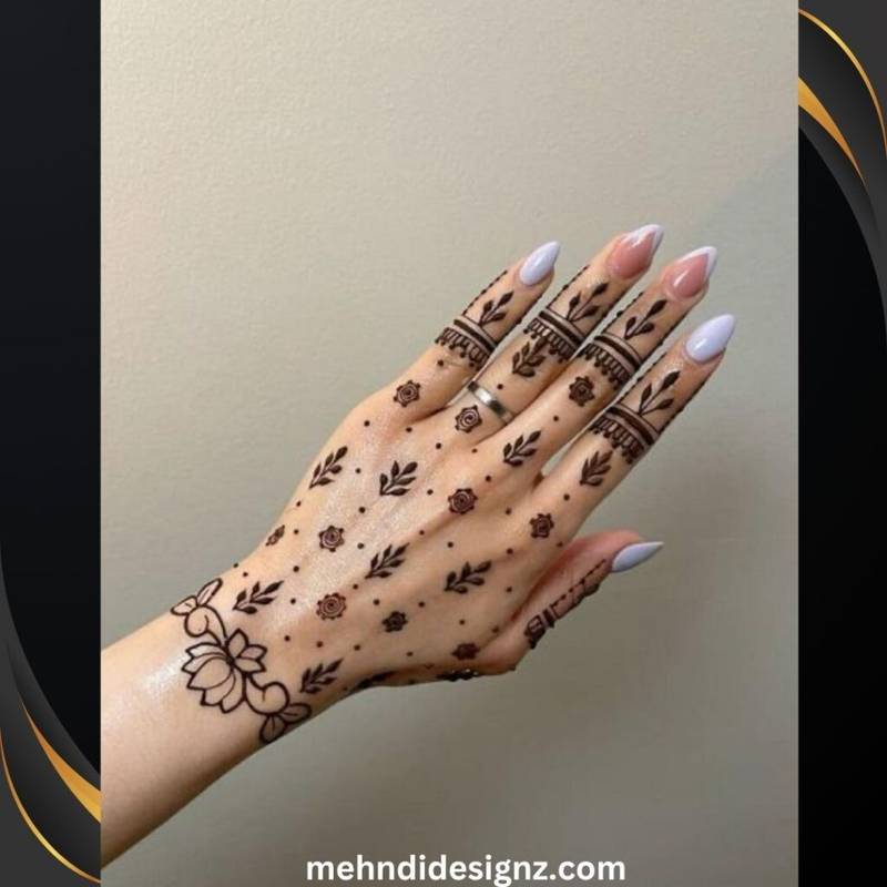 25 Back Hand Mehndi Designs to Flaunt in 2025! - Mehndi Designz