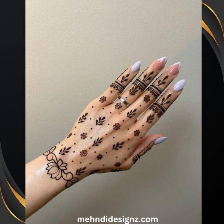 25 Back Hand Mehndi Designs to Flaunt in 2025! - Mehndi Designz