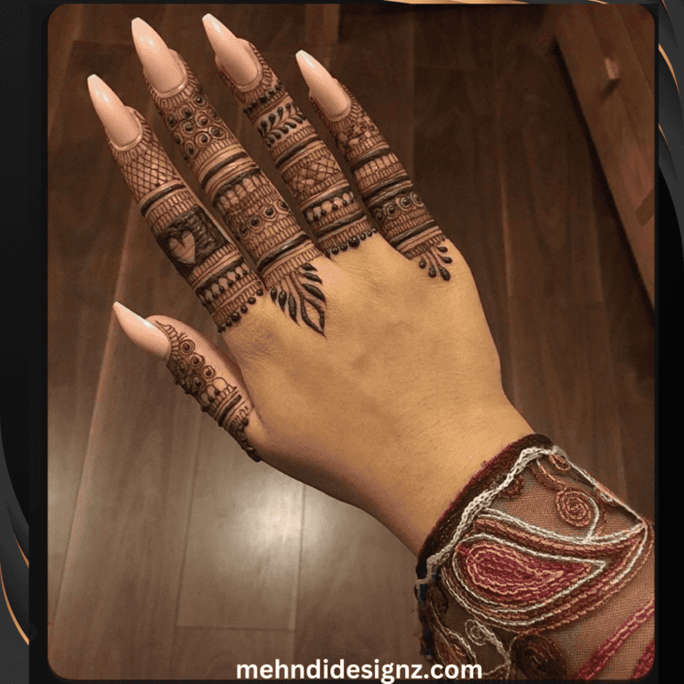 50 Royal Finger Mehndi Designs for Minimalist Lovers - Mehndi Designz
