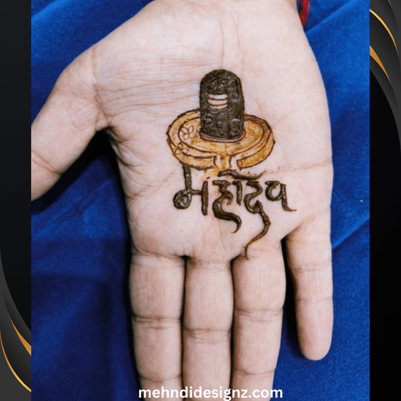 Shivratri Mehndi Designs to Celebrate the Divine! - Mehndi Designz