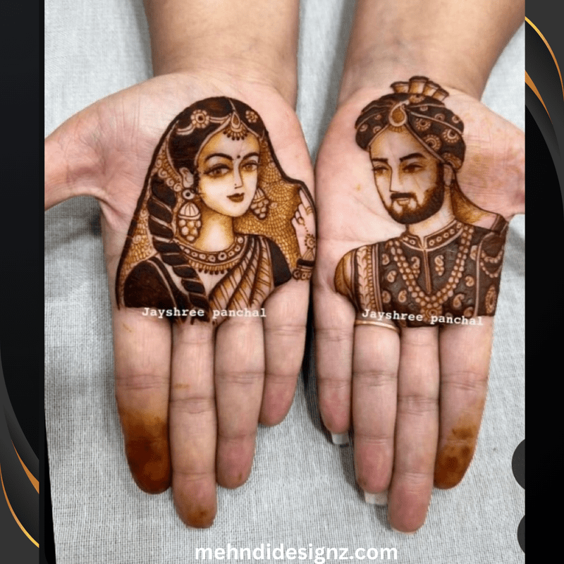 Royal Front Hand Mehndi & Henna Design for a Majestic Look - Mehndi Designz