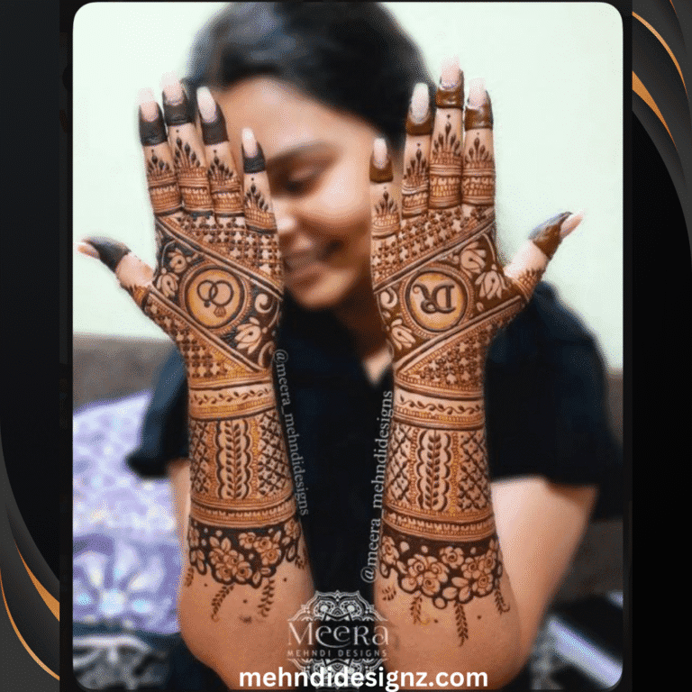 Engagement Mehndi Design of Tradition and Style - Mehndi Designz